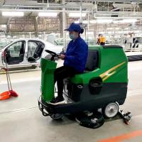 China Cold Water Cleaning Process Ride-on Industrial Road Sweeper Machine with Performance for sale
