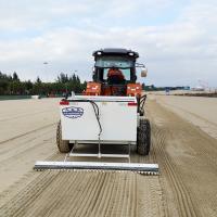 China 1400 mm Cleaning Width Vibrating Screen Beach Cleaning Machine for Debris Removal for sale