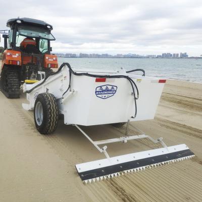 Cina HANDSOMER 1400 Macchina di pulizia della sabbia da spiaggia in acciaio professionale per 20000-30000 m'/h in vendita