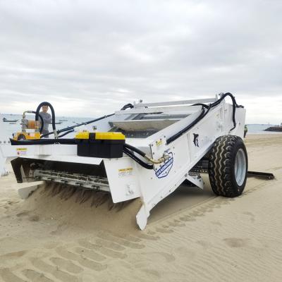 Cina HANDSOMER 1400 Macchina di pulizia della sabbia da spiaggia in acciaio professionale per 20000-30000 m'/h in vendita