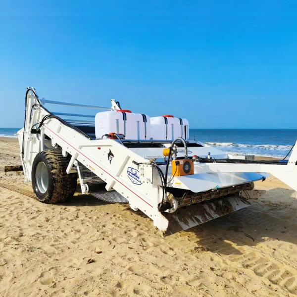 Quality 2500mm Cleaning Width Sand Cleaning Machine 18000-20000m'/h Wide Range Debris for sale