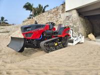 China Hydraulically Controlled Vibrating Screen Environmentally Friendly Beach Sand Cleaner for sale