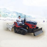 China Seaside Sand Cleaning Operations Streamlined with 1000mm Cleaning Width Beach Sweeper for sale