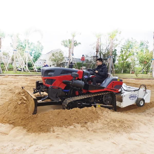 Quality 1500KG Heavy-Duty Beach Cleaner Tractor for Environmental Garbage and Seaweed for sale