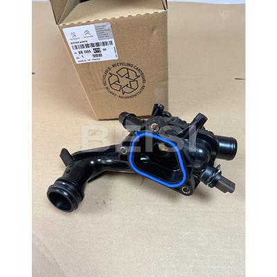 China 9808647080 Koelmiddel thermostaat Behuizing geschikt voor Citroen C4 DS3 Peugeot 207 208 308 508 3008 CC Te koop