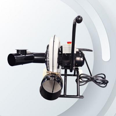 China Dual/Single Hose Mode Portable Exhaust Extractor Mobile Fan for Vehicle Workshops for sale