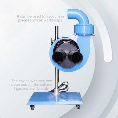 China Portable Exhaust Extractor with Carbon Filter Mobile Fume Purifier for Auto Service Bays for sale