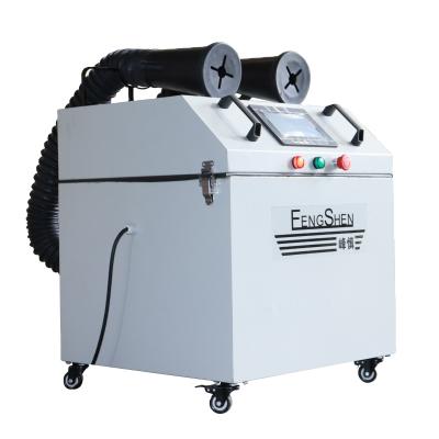 China 1650m3/H Diesel Exhaust Extraction Systems 102mm 127mm Portable Exhaust Extractor LCD Display for sale