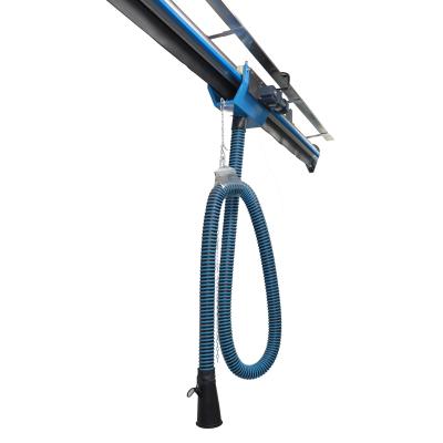 China 13cm 15cm Sliding Rail Trolley System Auto Exhaust Dust Extraction Motorised Rail Trolley for sale