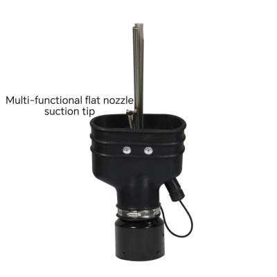 China Multi Function Rubber Exhaust Nozzle75mm 150mm  Flat Mouth  Universal for sale