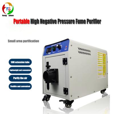 China Lightweight Portable Welding Fume Extractor with Filter Replacement Indicator and Manual/Automatic Operation for sale