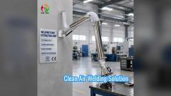 Industrial Welding Fume Extraction Arm Stainless Steel 150mm