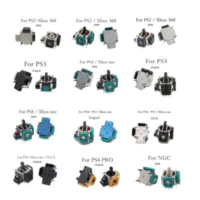 中国 PS3/PS4/Xbox 360/箱1のための卸し売り青緑3Dジョイスティックの普遍的なジョイスティック 販売のため