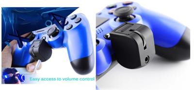 China 3.5mm Audiojack for PS4 Spelbesturing Headset Adapter With Mic Volume Control For PlayStation 4 Te koop
