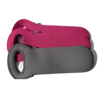 Cina Borsa più fresca di raffreddamento su misura della Vino-bottiglia della borsa del congelatore della bottiglia di vino del neoprene del trasportatore del supporto della birra delle bottiglie del portatile 1/2 di dimensione in vendita