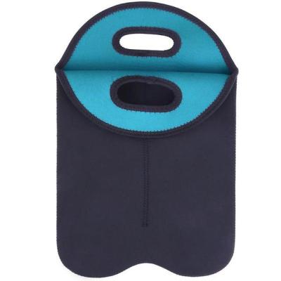 Cina Borsa più fresca di raffreddamento su misura della Vino-bottiglia della borsa del congelatore della bottiglia di vino del neoprene del trasportatore del supporto della birra delle bottiglie del portatile 1/2 di dimensione in vendita