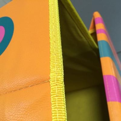 中国 OEMプラスチックPUの折り畳み式の衣服の収納箱の注文の印刷物 販売のため