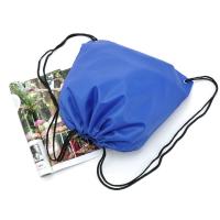 China Custom 210D Waterproof Polyester Drawstring Bag 39x33 cm Mini Gift Pouch for sale