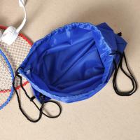 China Custom 210D Waterproof Polyester Drawstring Bag 39x33 cm Mini Gift Pouch for sale