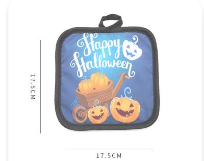 Cina Guanti mezzi costolati di Oven Glove Printed Cotton Oven della cucina 25*15cm in vendita