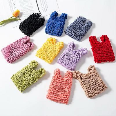 Cina Magic Expansion Fold Pleated Flexible Stretch Mini Bag Large Capacity Bubble Elastic Paddy Portable Shopping Handbag Tote in vendita