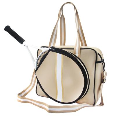 Cina Donne materiali d'immersione degli uomini di borse della palestra che preparano yoga Mat Sport Bag della borsa di viaggio di forma fisica con il compartimento delle scarpe in vendita