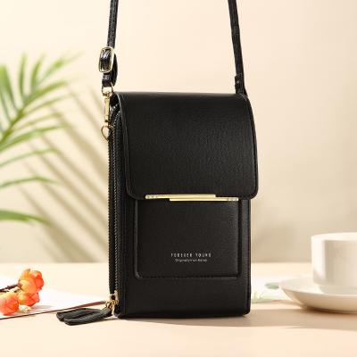 中国 ミラーのタッチ画面の携帯電話袋の札入れのカード ケースの女性のショルダー・バッグ 販売のため