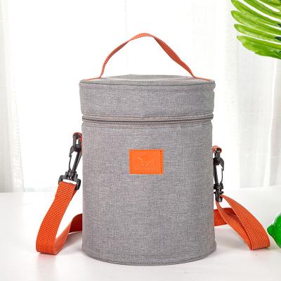 Cina Lunchbox impermeabile su misura del dispositivo di raffreddamento dell'ufficio del vario di forma del pranzo della borsa di alimento bene durevole termico portatile del contenitore con la tracolla in vendita