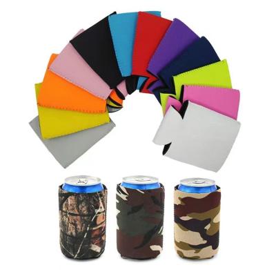 Cina La sublimazione impermeabile di Koozies della birra del neoprene 12OZ ha isolato le maniche della latta del neoprene in vendita