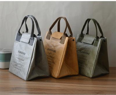 Cina La carta di Du Pont ha isolato i contenitori del pranzo di Tote Lunch Bag Refrigerated Waterproof in vendita