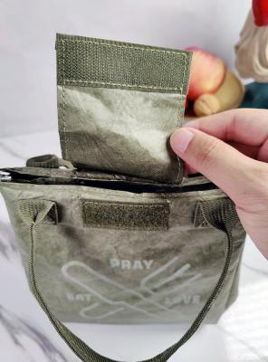 Cina La carta di Du Pont ha isolato i contenitori del pranzo di Tote Lunch Bag Refrigerated Waterproof in vendita