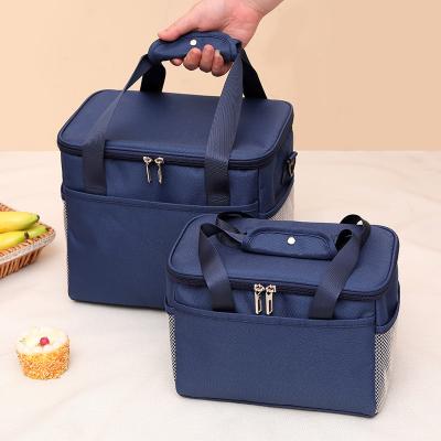 Cina Il campeggio multi di dimensione ha isolato il panno impermeabile di Oxford della tracolla di Tote Lunch Bag Box With in vendita