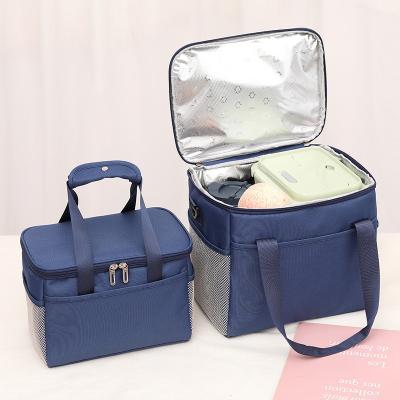 Cina Il campeggio multi di dimensione ha isolato il panno impermeabile di Oxford della tracolla di Tote Lunch Bag Box With in vendita
