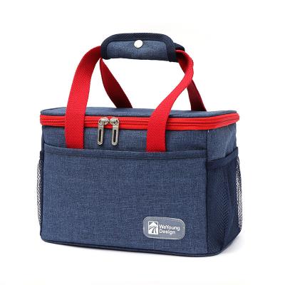 Cina Il campeggio multi di dimensione ha isolato il panno impermeabile di Oxford della tracolla di Tote Lunch Bag Box With in vendita