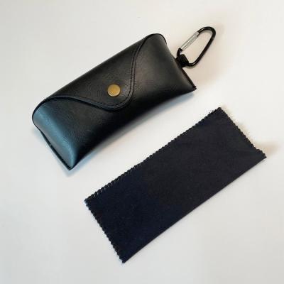 Cina Gli occhiali da sole di cuoio durevoli di vetro dell'occhio dell'unità di elaborazione rivestono la borsa leggera conveniente del sacchetto di colore solido della scatola del protettore facile portare in vendita