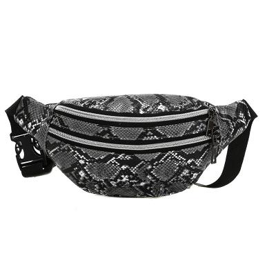 Cina Borsa della tasca di Bum Bag Ladies Belt Pouch dell'anca dell'unità di elaborazione di Serpentine Waist Bag Women Fashion Fanny Pack per la carta del telefono in vendita