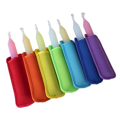 China Os suportes anticongelantes do picolé das luvas do PNF do gelo do preço de fábrica ensacam o suporte dos PNF do gelo do congelador das luvas do isolador do neopreno à venda