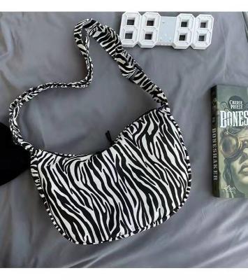Cina Capacità di signora Single Shoulder Bag di progettazione della zebra delle borse della tela di Eco della stampa del leopardo di modo grande in vendita