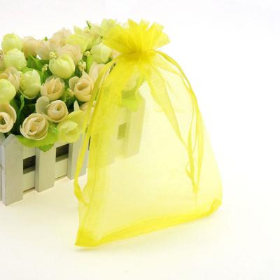 Cina La borsa di cordone promozionale di Natale ha personalizzato i sacchetti del cordone dell'organza in vendita