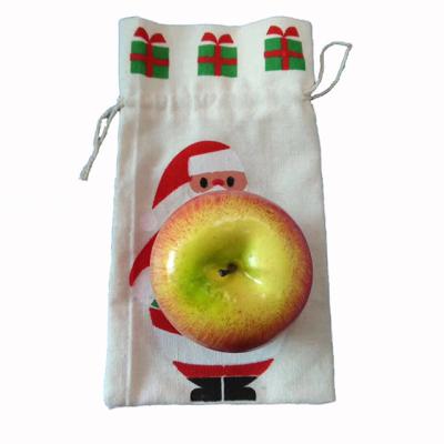Cina Piccola borsa di cordone su ordinazione del vello per il regalo Eco amichevole in vendita