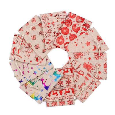 Cina Piccola borsa di cordone su ordinazione del vello per il regalo Eco amichevole in vendita