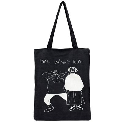 Cina La tela pieghevole del ODM Eco insacca la tela Tote Shopper Bag del cotone in vendita