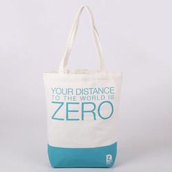 Cina La tela pieghevole del ODM Eco insacca la tela Tote Shopper Bag del cotone in vendita