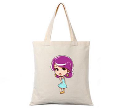 China Borse bianche Tote Bag For School Kids di compera della tela di Eco della marina for sale