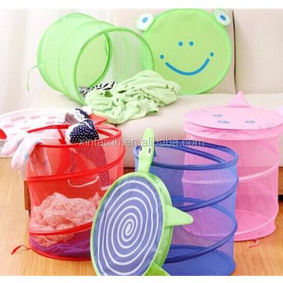 Cina Sublimazione che stampa fumetto intorno a Mesh Laundry Bag With Cover 38*45cm in vendita