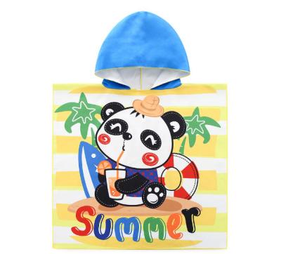 Cina Di frontiera per i bambini di nuoto dell'asciugamano dell'asciugamano di spiaggia in vendita