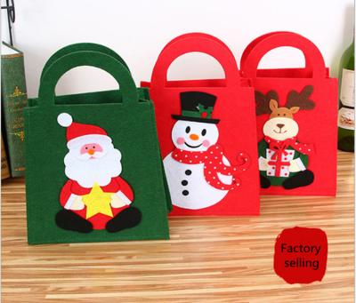 Cina progettista Christmas Handbags di Tote Bag Cartoon ritenuto 20*28cm DIY in vendita