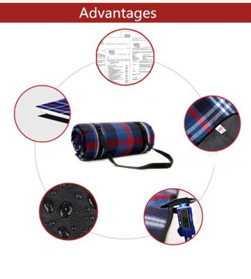 Cina Picnic all'aperto di frontiera Mat Waterproof Moistureproof Travel Convenience in vendita
