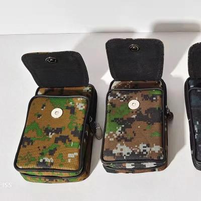 Cina Multi portafoglio a 6,5 pollici impermeabile della clip della cinghia del sacchetto della vita del telefono della tela di funzione per l'uomo in vendita