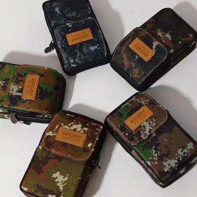 Cina Multi portafoglio a 6,5 pollici impermeabile della clip della cinghia del sacchetto della vita del telefono della tela di funzione per l'uomo in vendita